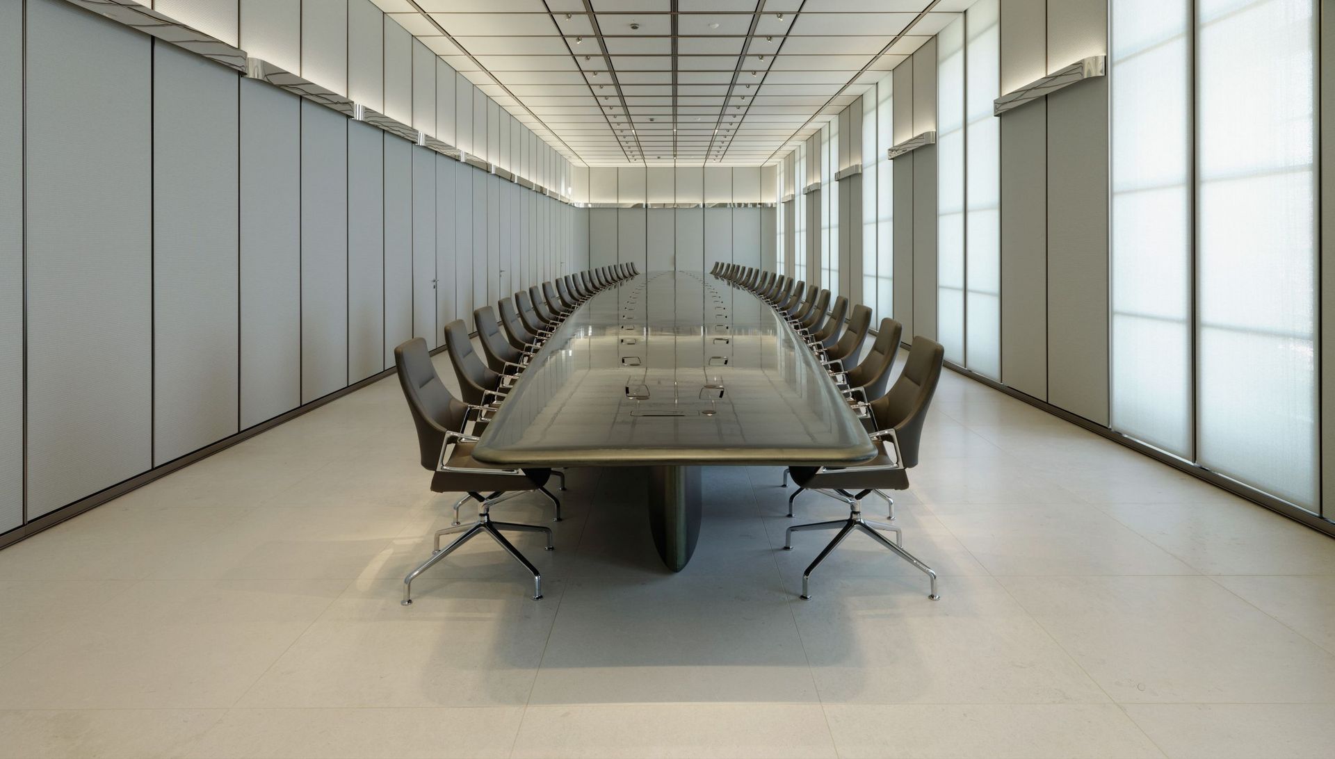 Conference table system with a beer glaze - a unique solution
