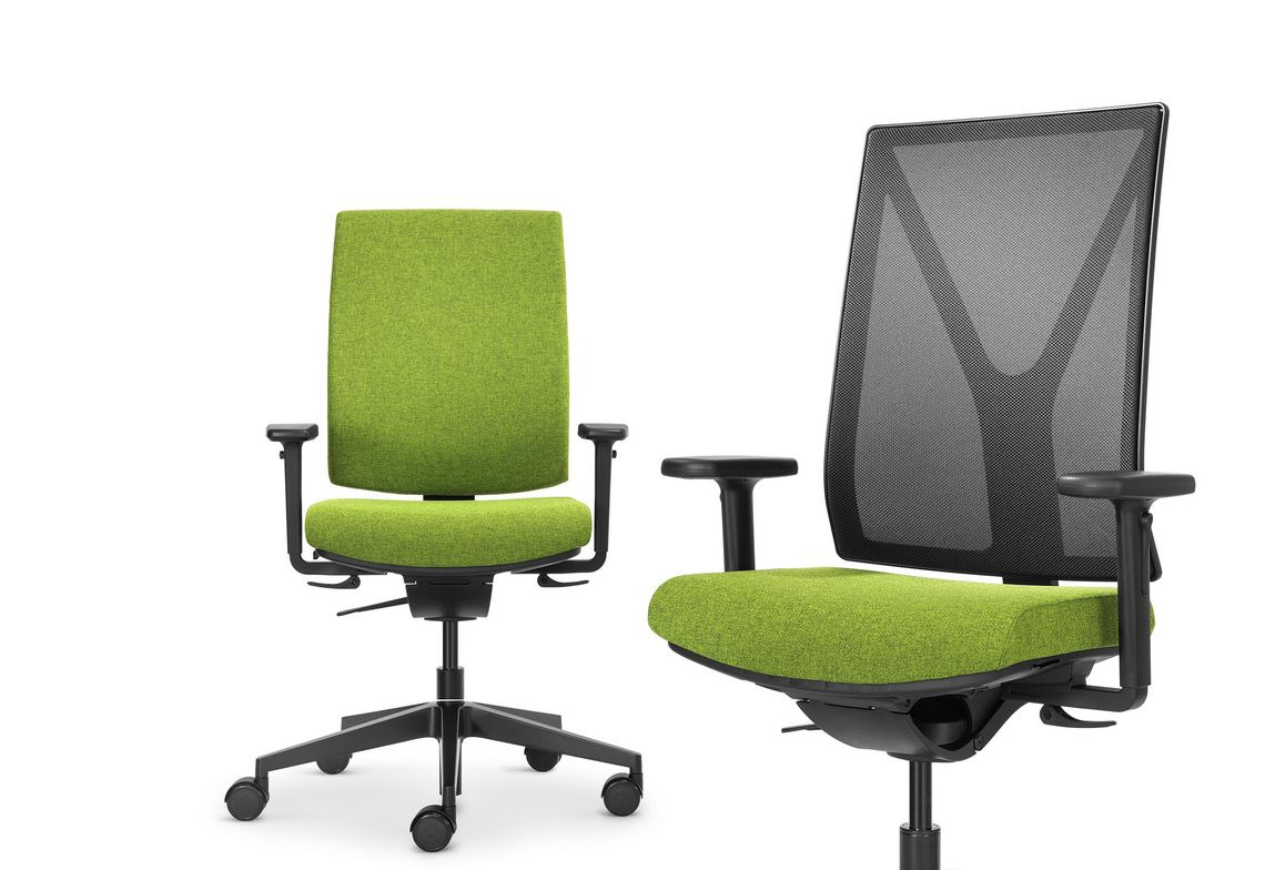 Yanos Flex: Swivel chair family with innovative Flex synchronous mechanism