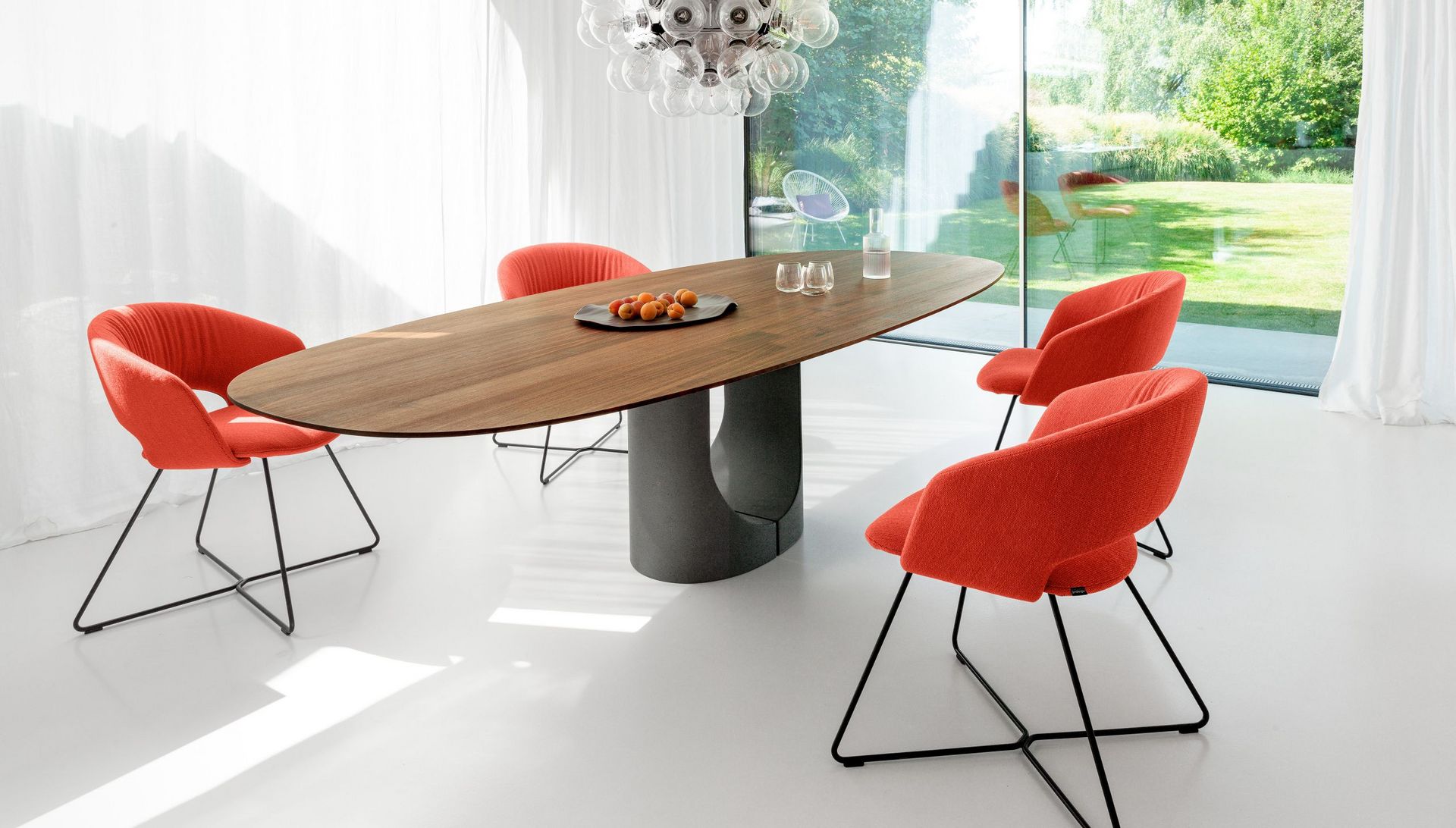 Oval tables: for home or office