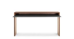 La Punt Bench - Desk solution made of solid wood for spontaneous meetings