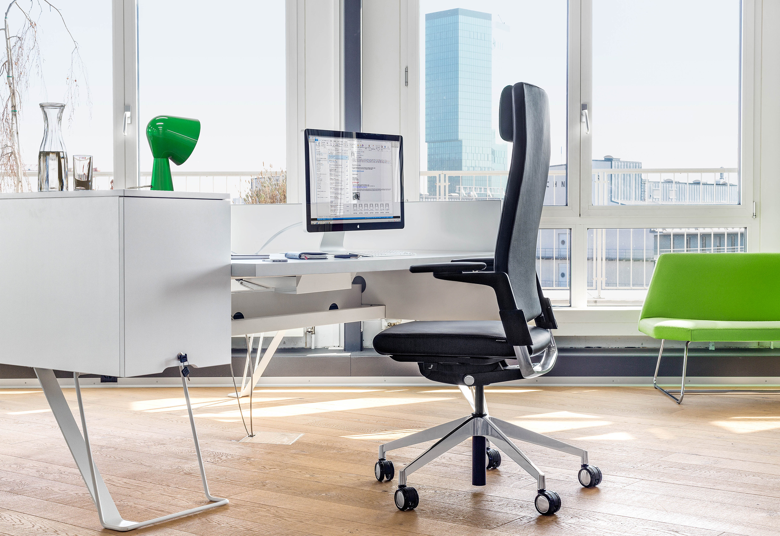 Camiro - Drehstuhlprogramm, entwickelt für flexible Arbeitsplätze