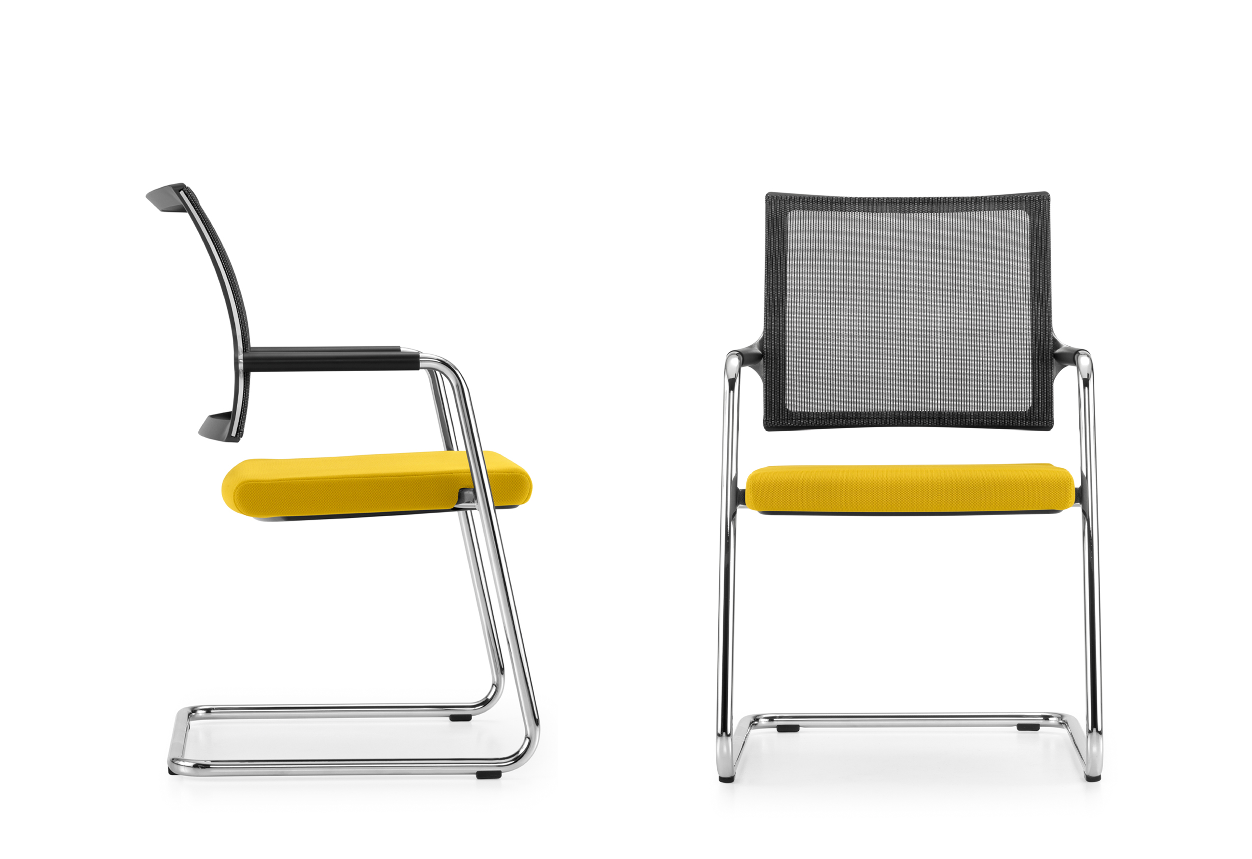 Camiro cantilever chair A classic model with a high level of seating ...