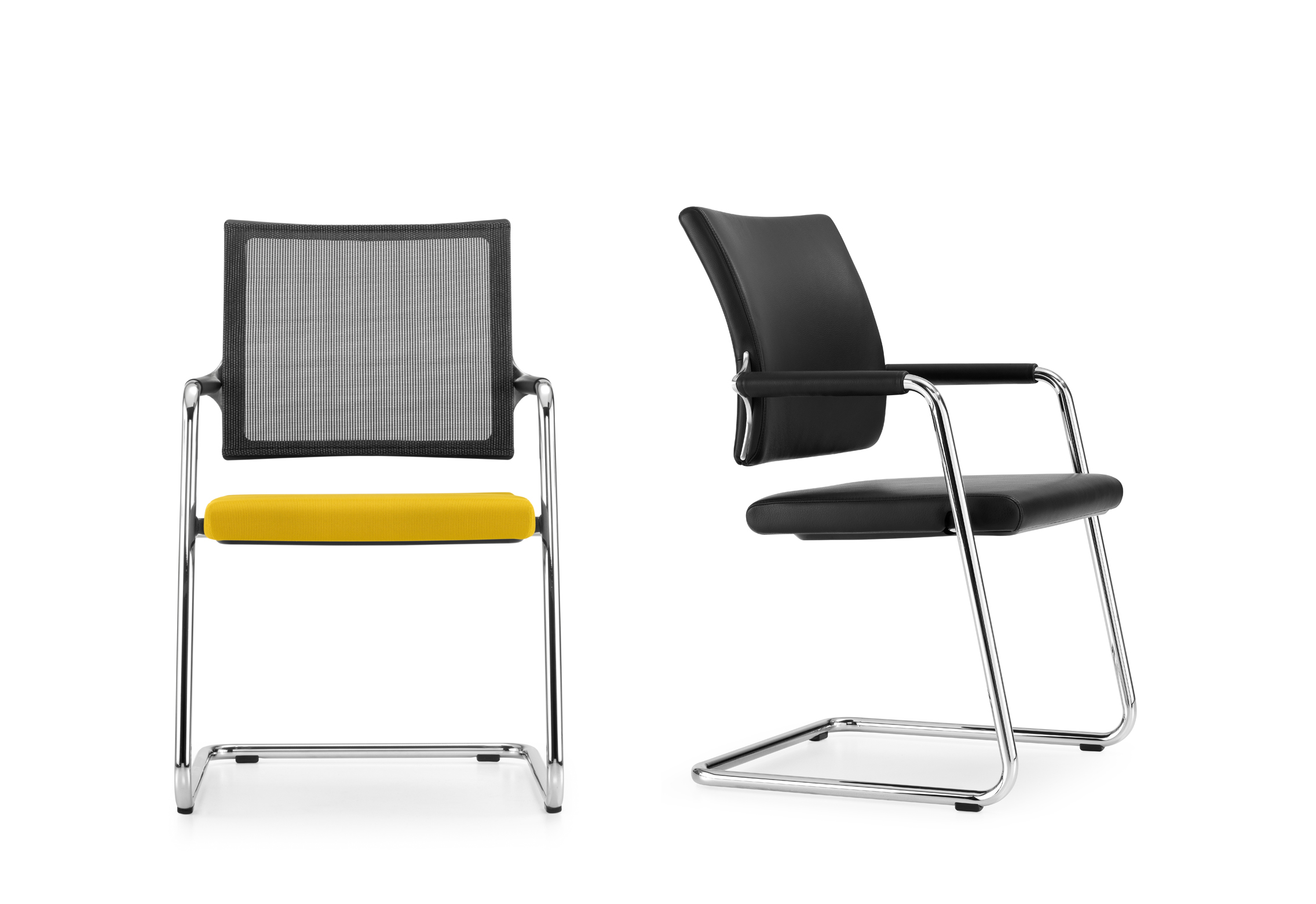 Camiro cantilever chair A classic model with a high level of seating ...